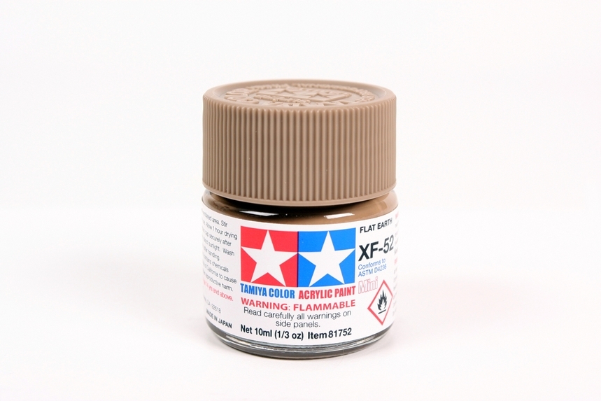 XF-52 Flat Earth Tamiya Acrylic 10ml Bottle - Gundam Pros