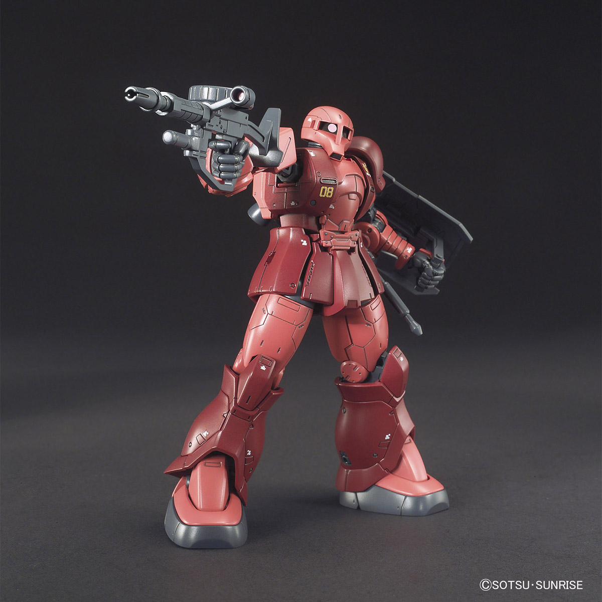 HG The Origin #15 MS-05 Zaku I Char Aznable - Gundam Pros