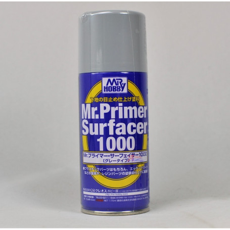 Mr. Primer Surfacer 1000 Spray 170ml - Gundam Pros