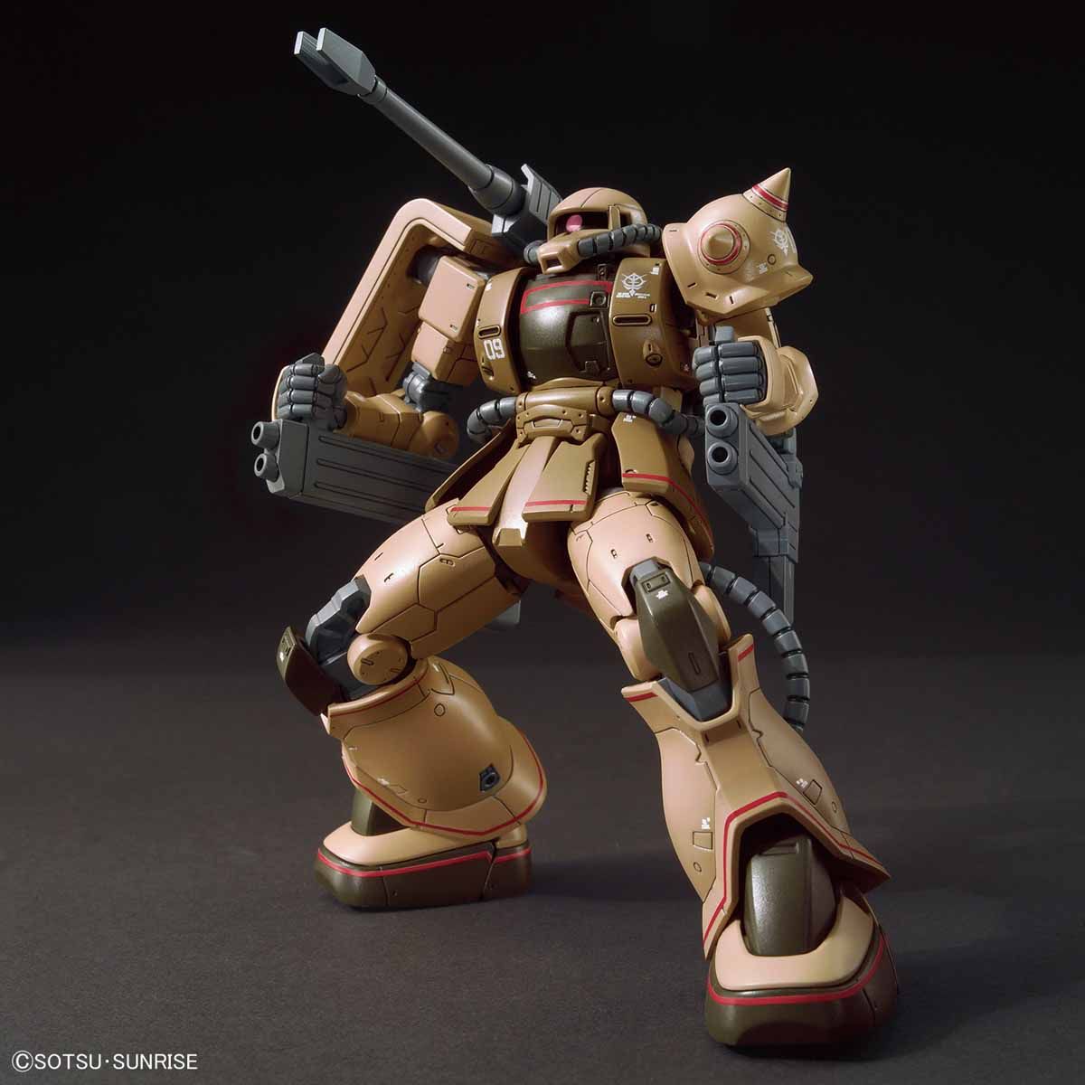 HG The Origin #19 MS-06CK Zaku Half Cannon - Gundam Pros