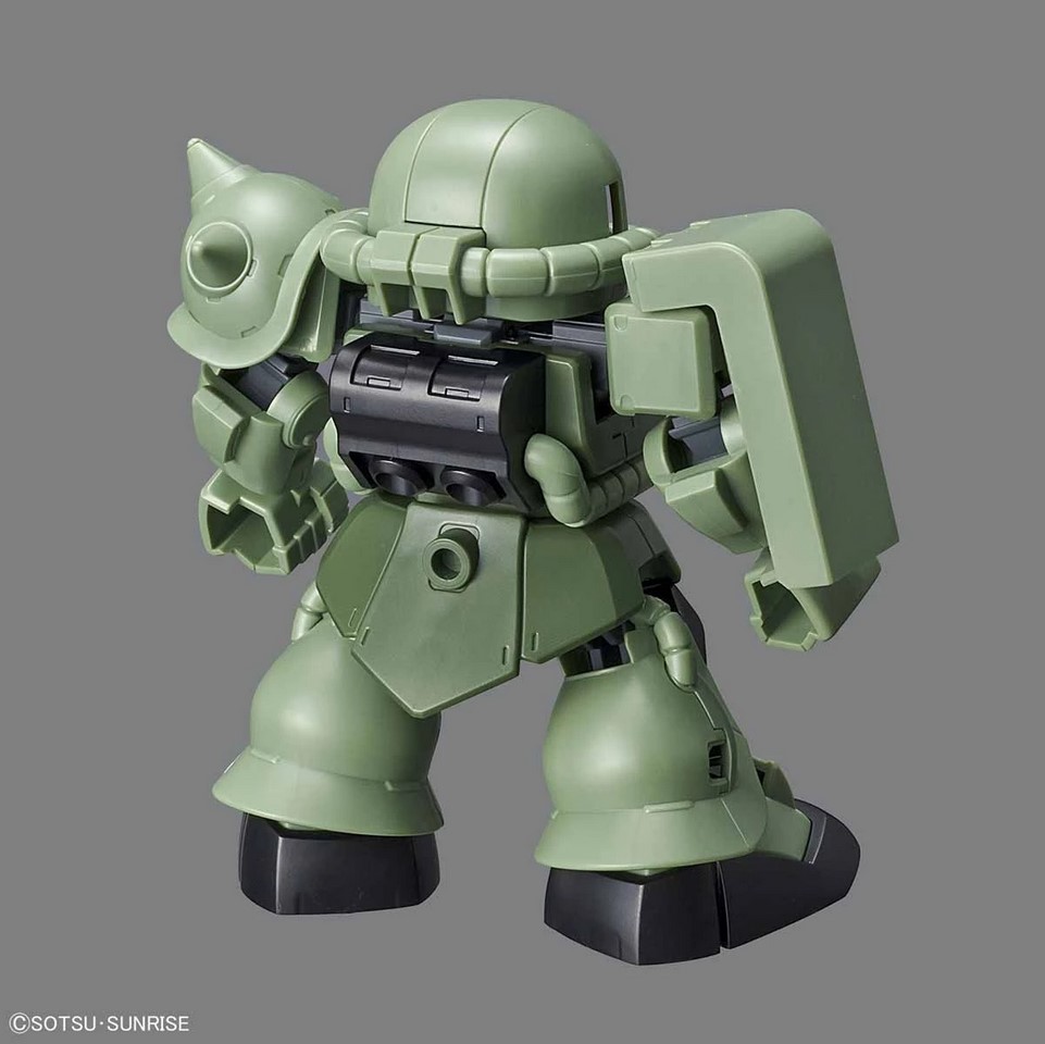 SD Gundam Cross Silhouette #04 Zaku II - Gundam Pros