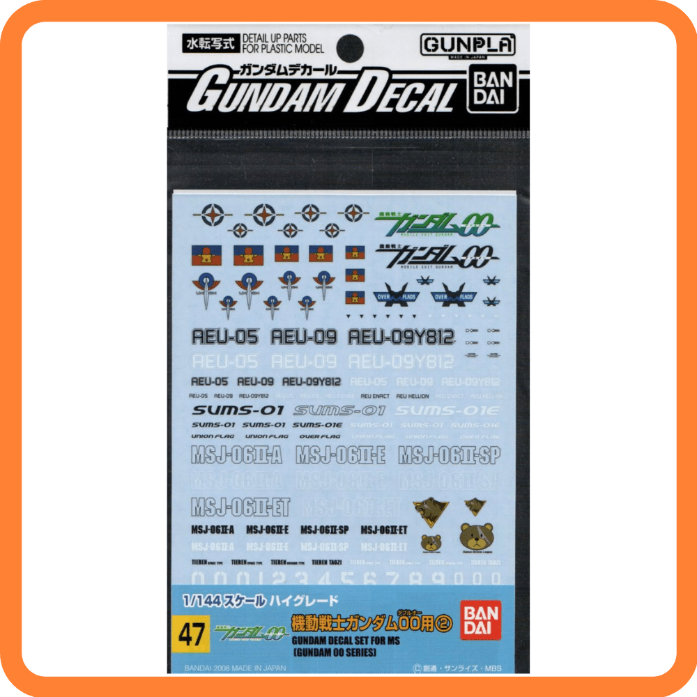 MG Gundam MK-II Titans & AEUG Water Decal - Gundam Pros