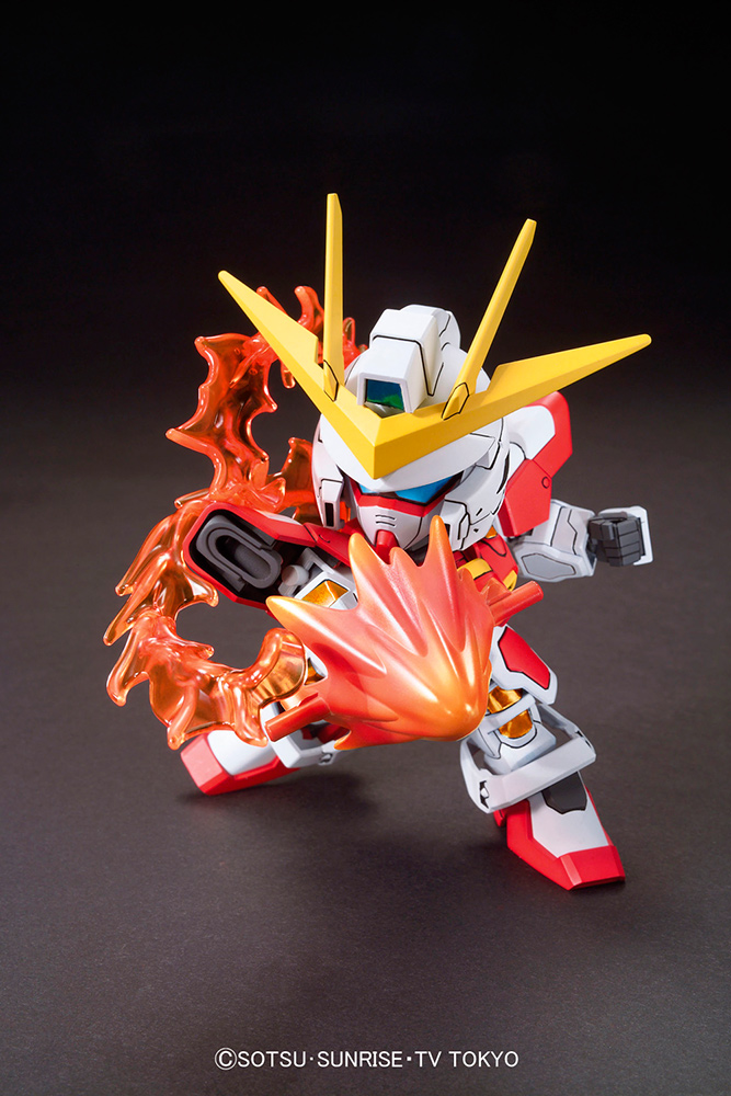 SD BB Senshi #396 Build Burning Gundam - Gundam Pros