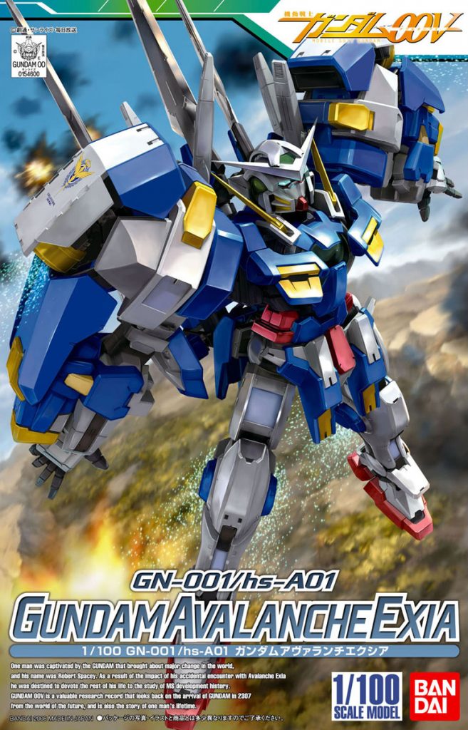 Gundam 00 #09 1/100 GN-001/hs-A01 Gundam Avalanche Exia - Gundam Pros