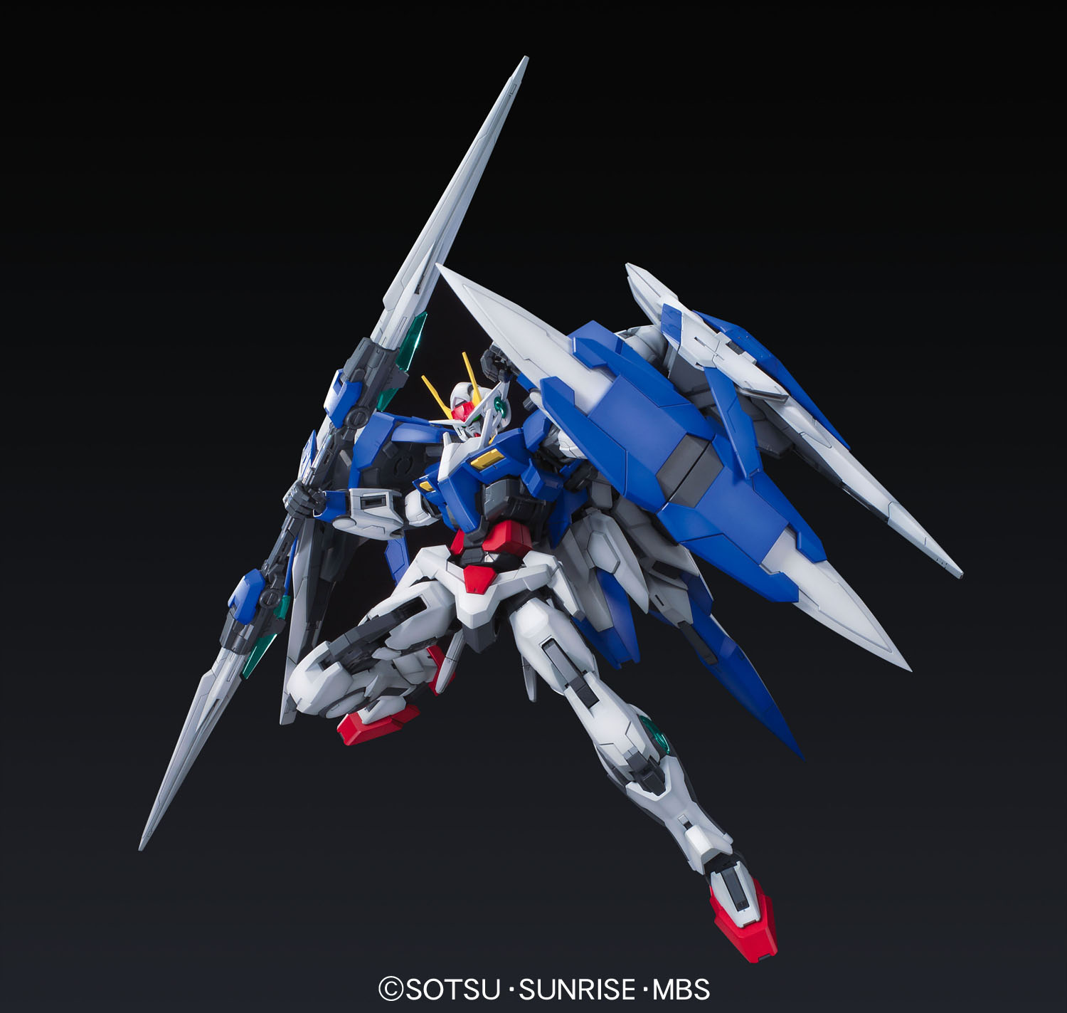 MG GN-0000 + GNR-010 00 Raiser - Gundam Pros