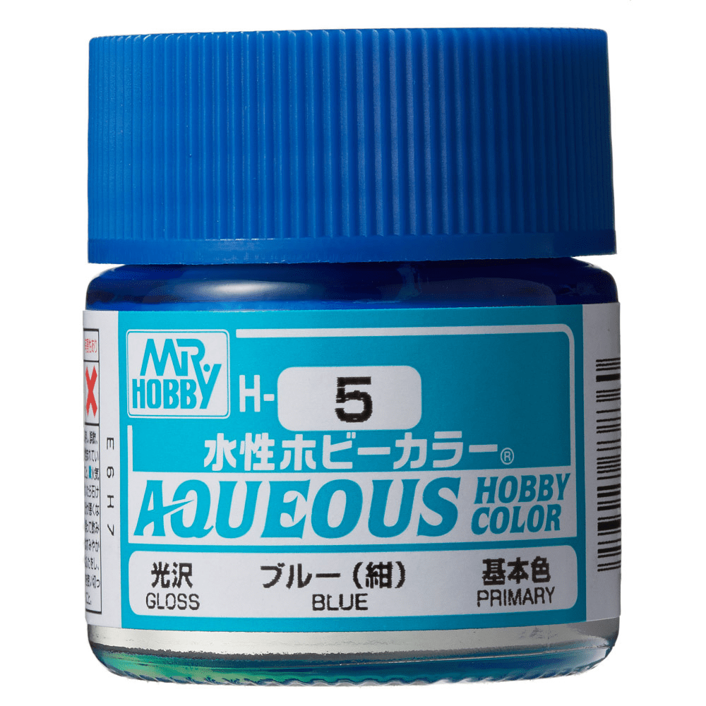 H5 Gloss Blue Aqueous Mr. Hobby 10ml Bottle – Gundam Pros