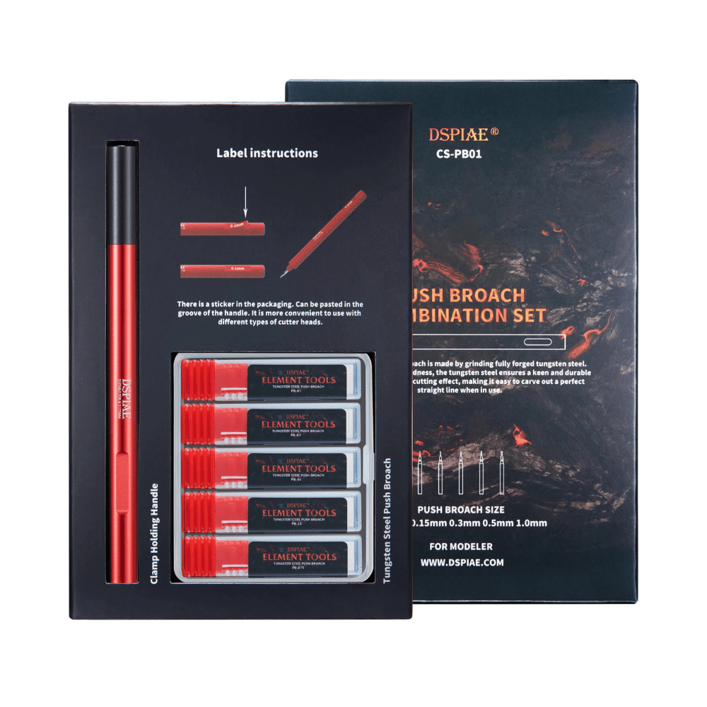 Dspiae Push Broach Scriber Combination Set – Gundam Pros