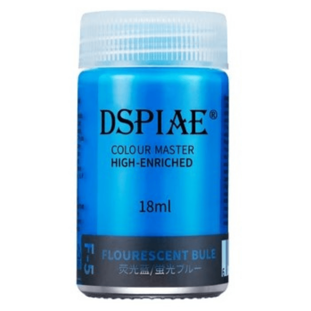 F5 Fluorescent Blue Fluorescent Color DSPIAE 18mL Bottle - Gundam Pros