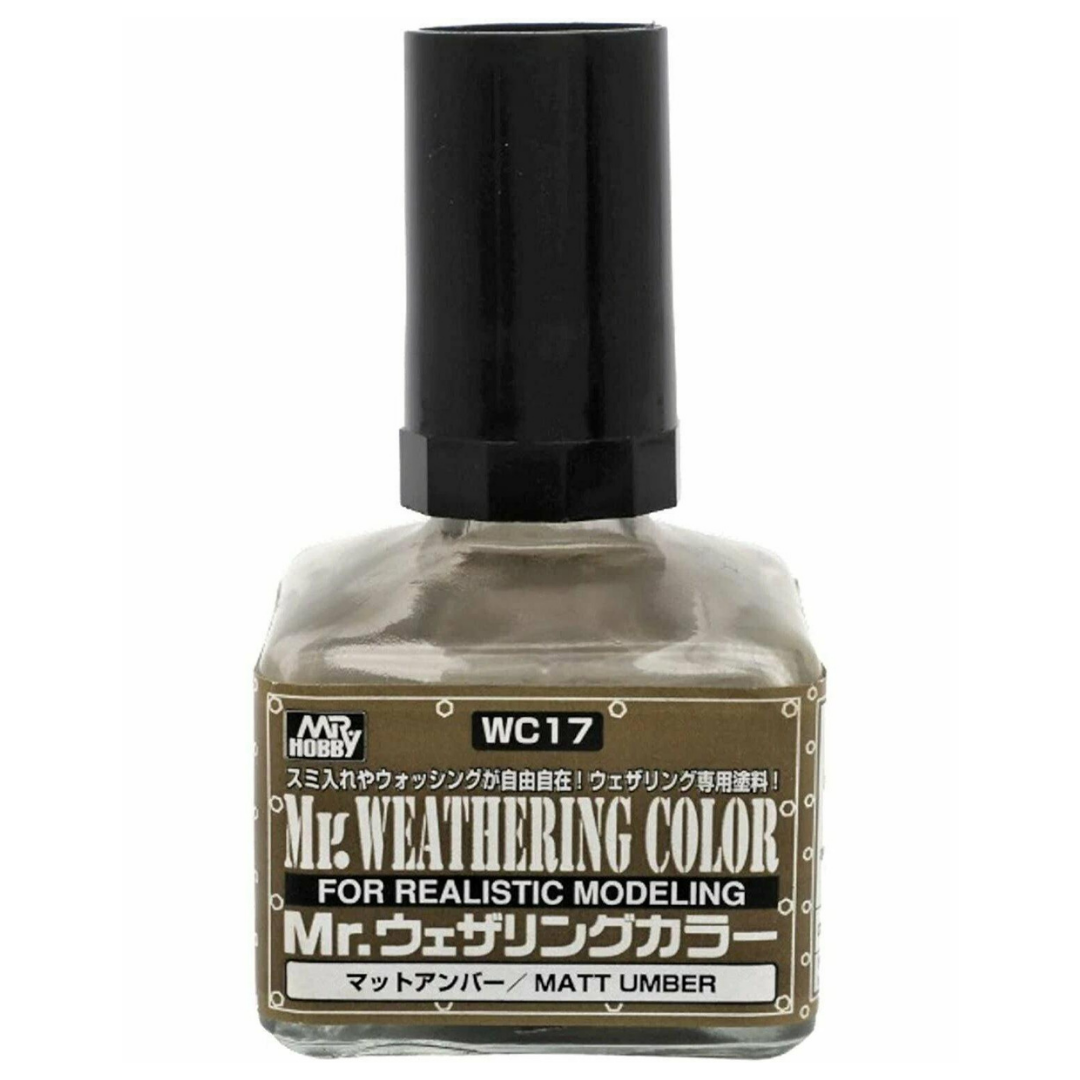Mr. Weathering Color Matt Umber - Gundam Pros