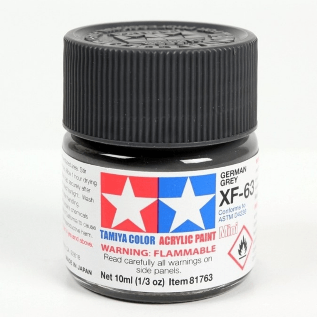 XF-63 German Grey Tamiya Acrylic 10ml Bottle - Gundam Pros