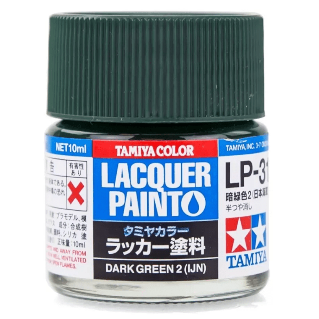 LP31 Dark Green 2 IJN Lacquer Paint 10ml Bottle - Gundam Pros