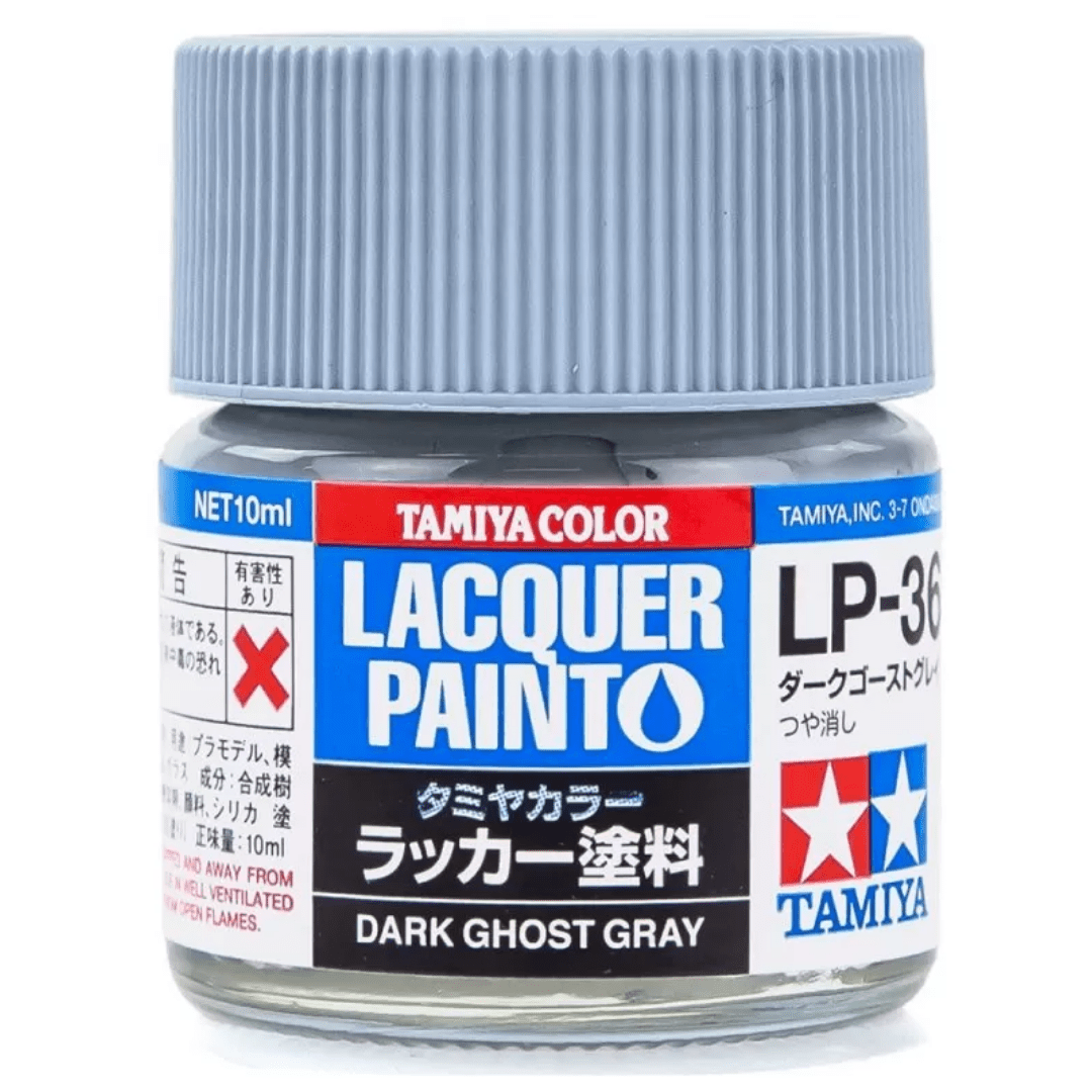 LP36 Dark Ghost Gray Lacquer Paint 10ml Bottle - Gundam Pros