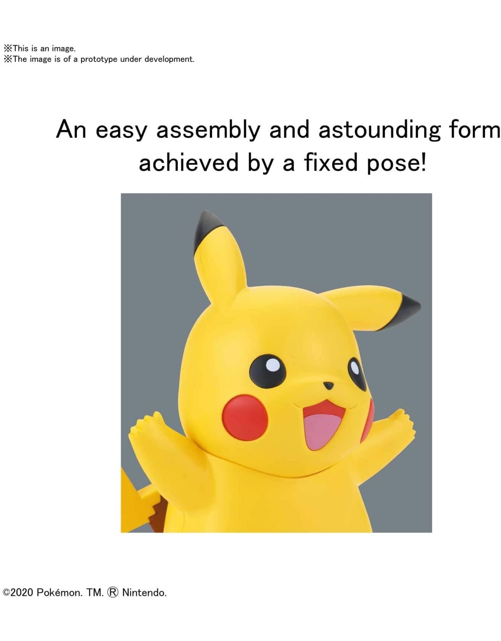 Pokemon #01 Pikachu Quick Model Kit - Gundam Pros