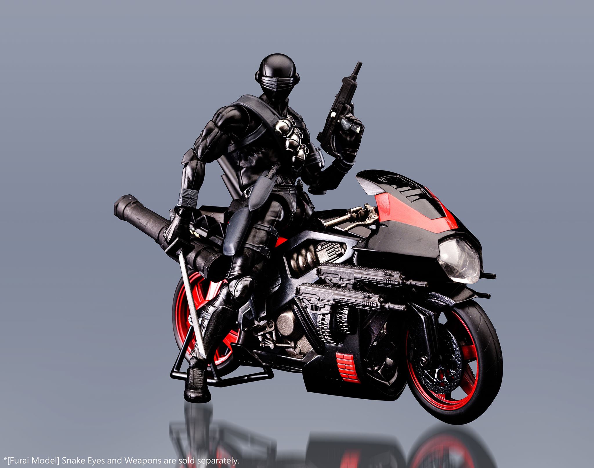 GI Joe Speed Cycle for Snake Eyes - Gundam Pros
