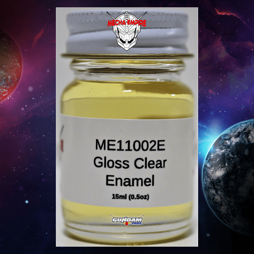 Gloss Clear Enamel 15ml Bottle ME11002E - Gundam Pros
