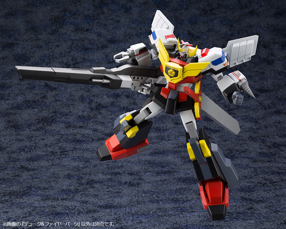 Brave Police Duke and Fire Parts - Gundam Pros