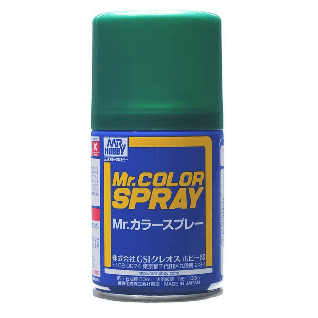 S77 Metallic Green Mr. Color Spray 100ml - Gundam Pros