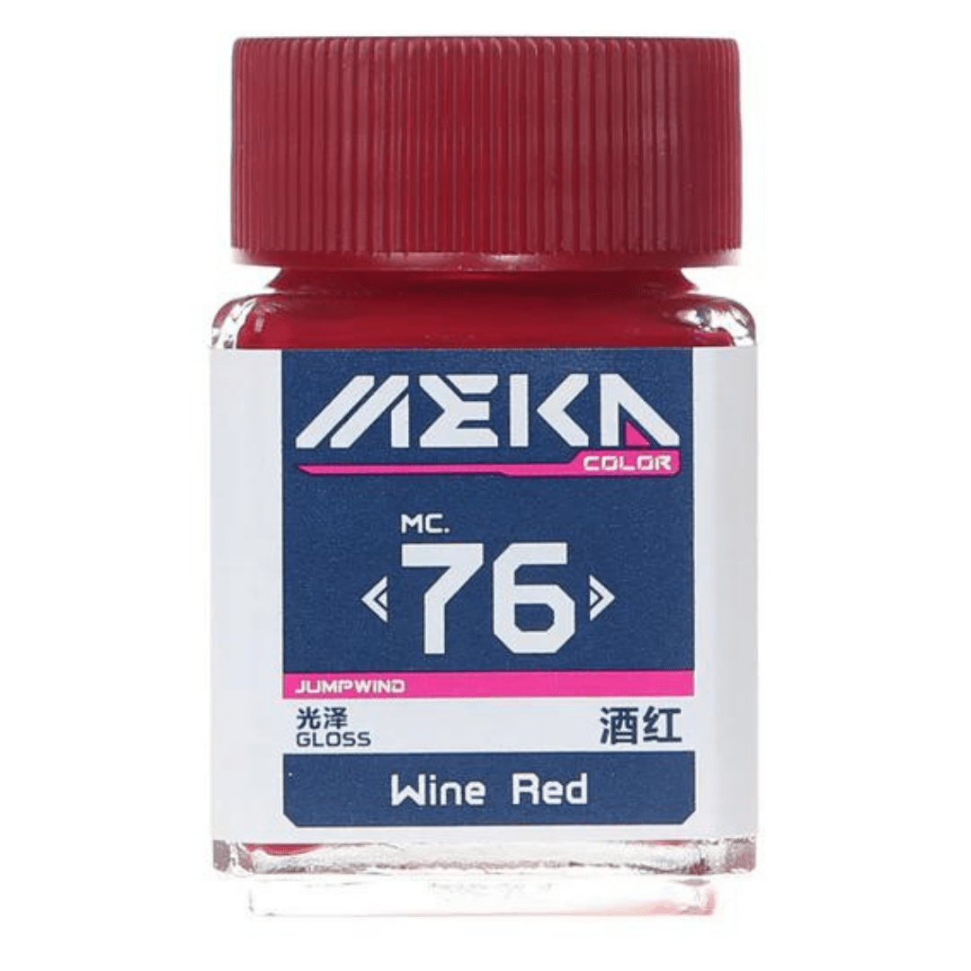 Meka MC76 Gloss Wine Red 18ml Bottle – Gundam Pros