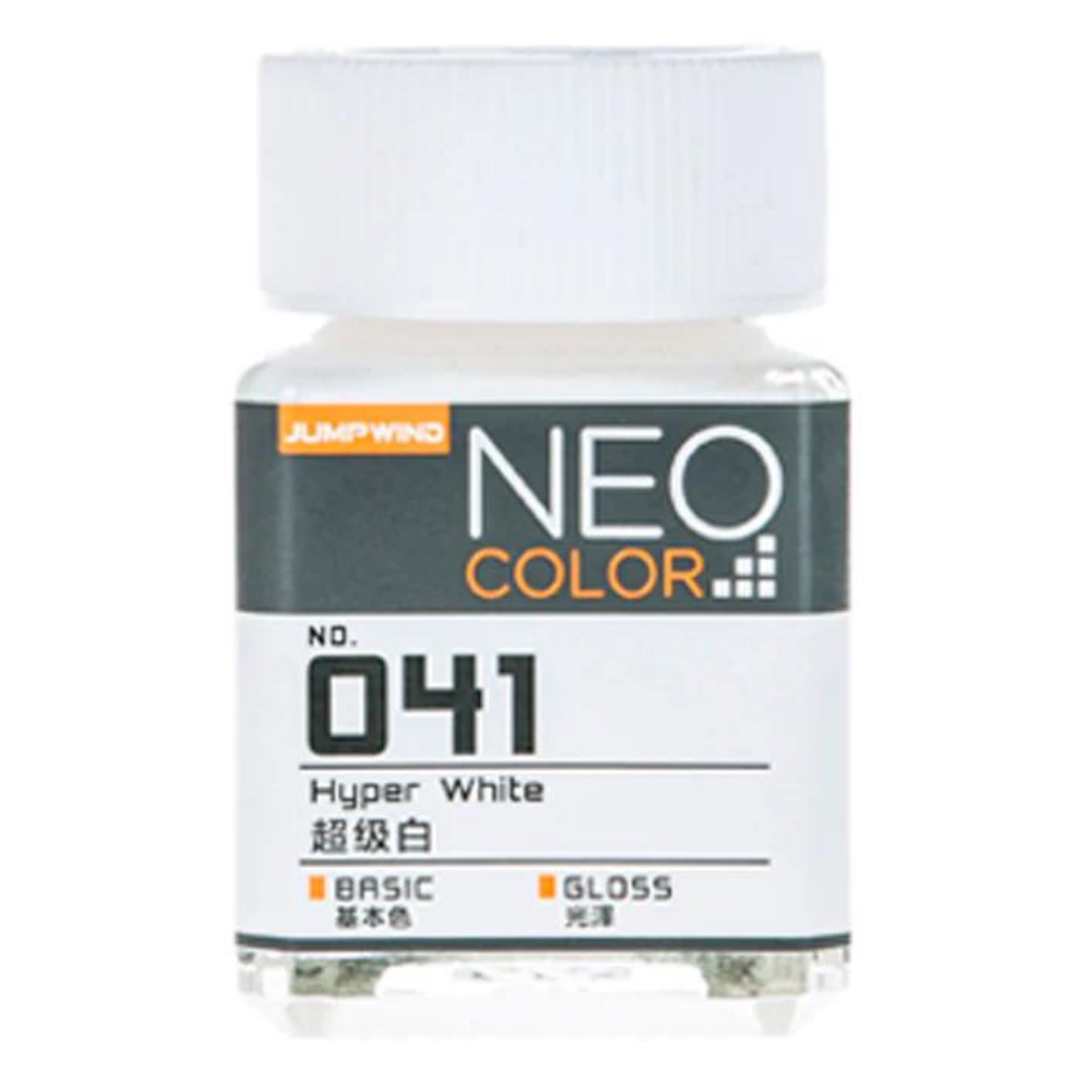 Neo 041 Gloss Hyper White 18ml Bottle - Gundam Pros