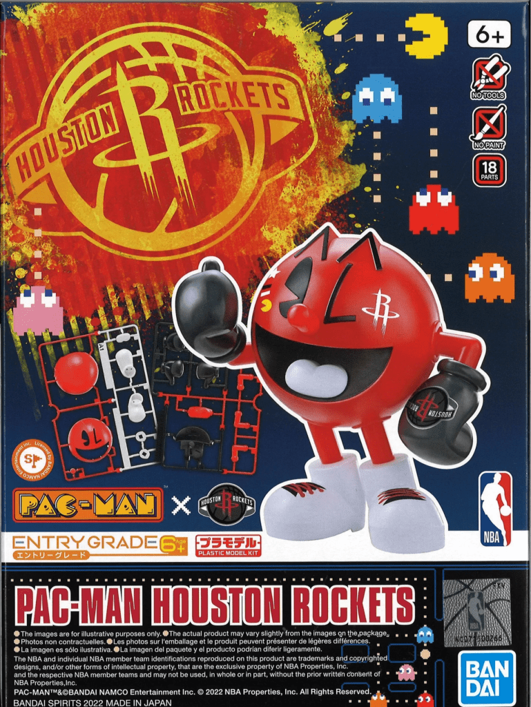 Entry Grade Pac-Man Houston Rockets NBA - Gundam Pros